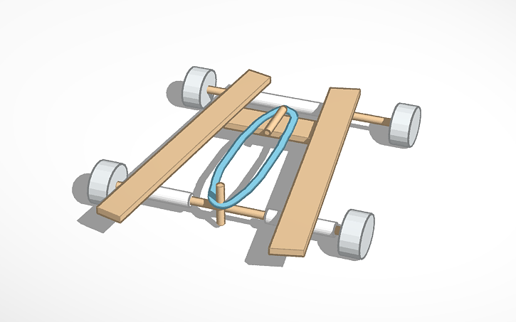 3D design Toy Car - Tinkercad