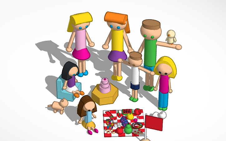 3D design people - Tinkercad