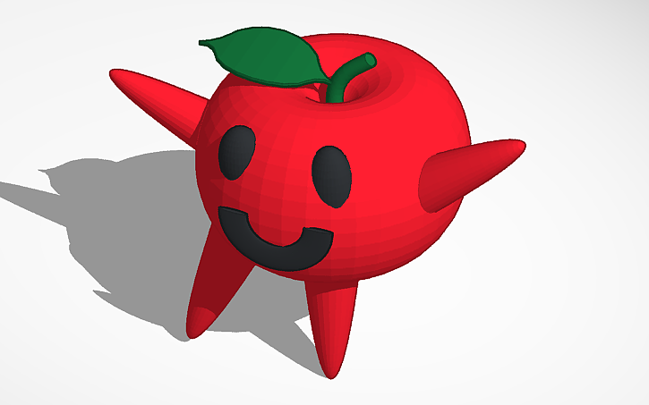 3D design Dancing Apple - Tinkercad
