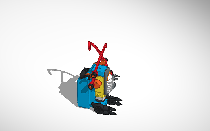 3D design Rope Climbing Robot - Tinkercad