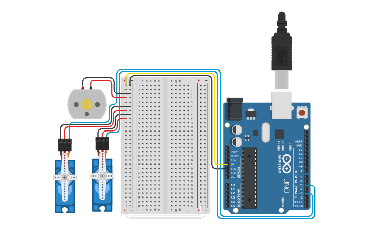 Circuit design TASK 1 | Tinkercad