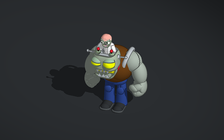 3D design Dr zomboss - Tinkercad