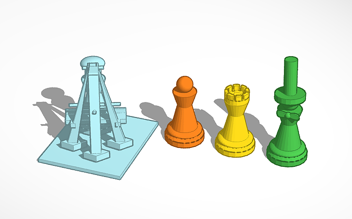 3D design chess | Tinkercad