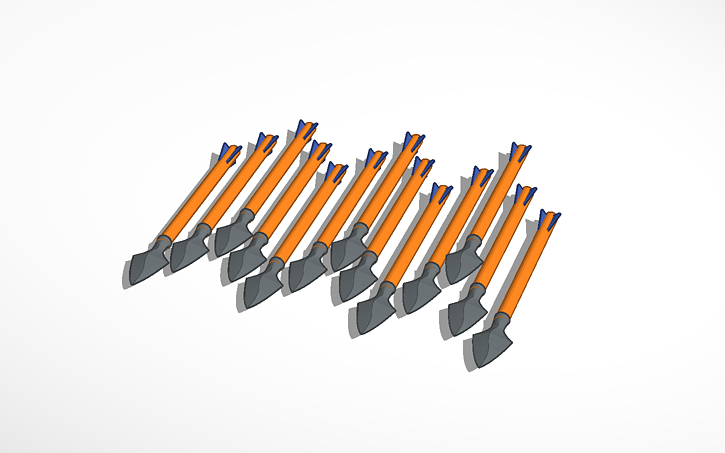 3D design Arrows - Tinkercad