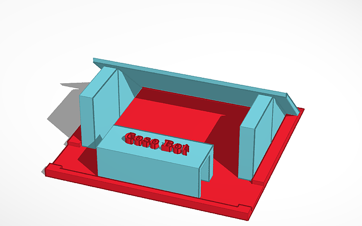 3D design Coso Bot mini sumo - Tinkercad