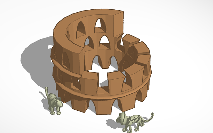 3D design Colosseum | Tinkercad