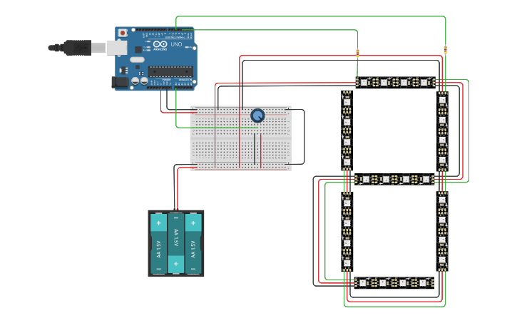 Circuit Design 7seg Tinkercad