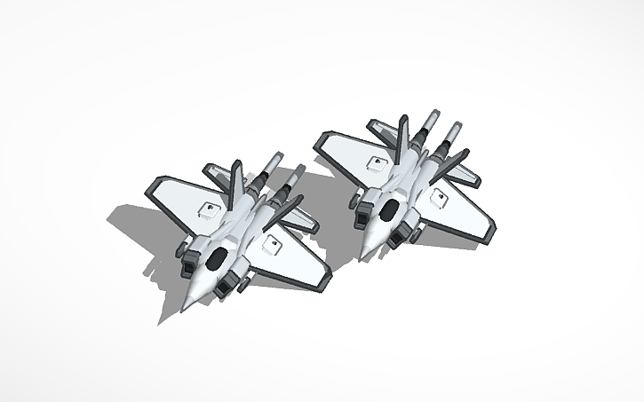 3D design Plane plane - Tinkercad