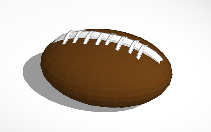 3D design football - Tinkercad