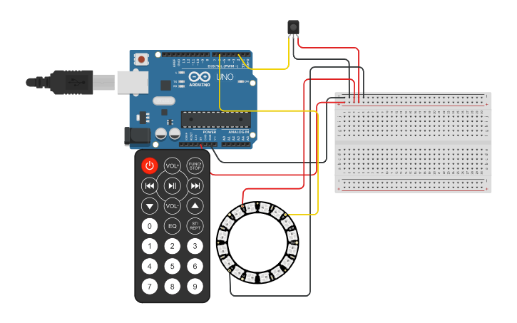 Circuit design vova TV@ | Tinkercad