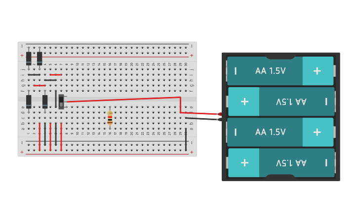 Circuit Design схема 2 Tinkercad