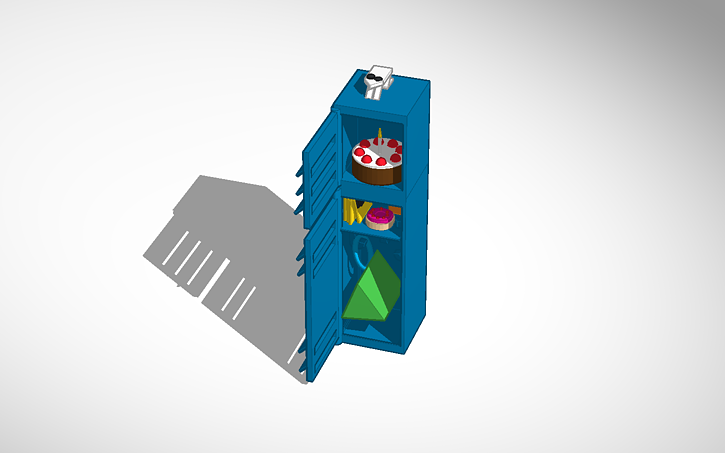 3D design locker | Tinkercad