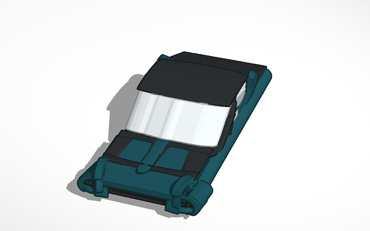 3D design Vehicle - Tinkercad