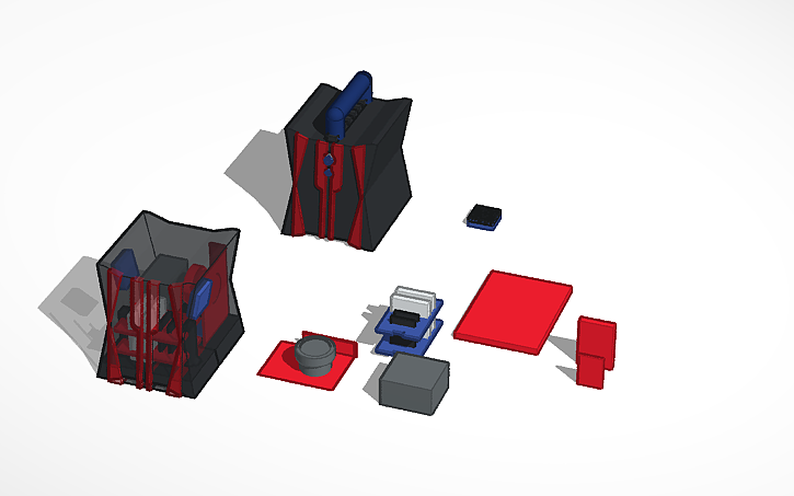 3D design PC Cabinet | Tinkercad