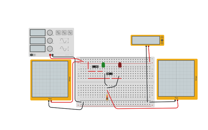 Circuit Design 3eme Tensions Variables Tinkercad