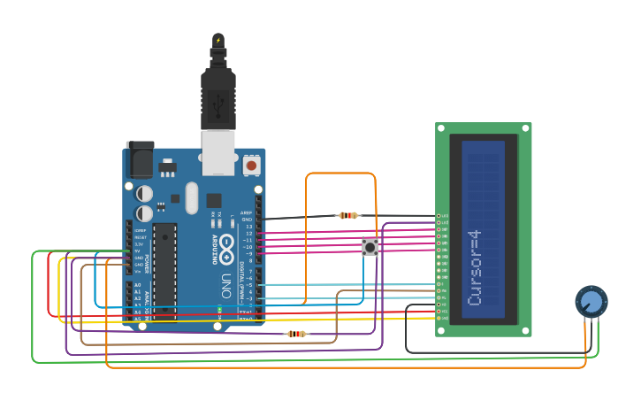 Circuit design prac 10 - Tinkercad