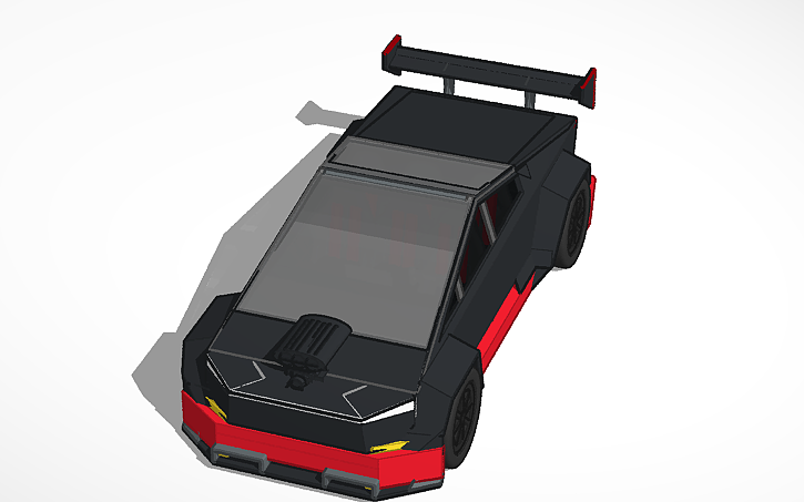 3D design Cyber Truck - Tinkercad