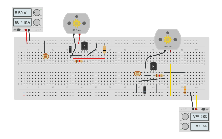 Circuit design Franco Durante_clase 3_actividad 2 | Tinkercad