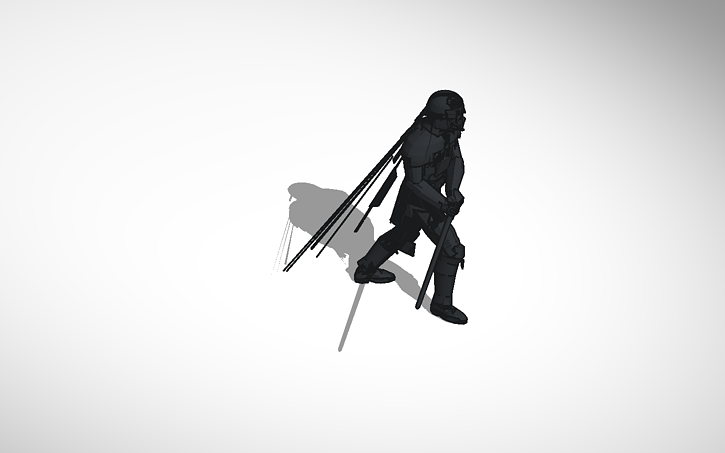 3D design NINJA BLACK | Tinkercad