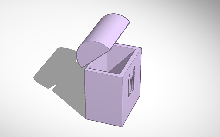 3D design Box - Tinkercad