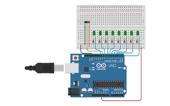 Circuit design תרגיל הגשה 26/03 - Tinkercad