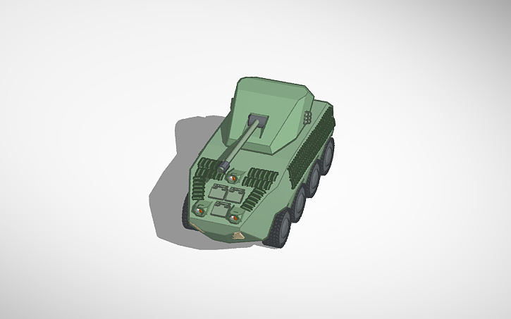 3d Design Type 074 Stealth Automated Gun System Tinkercad