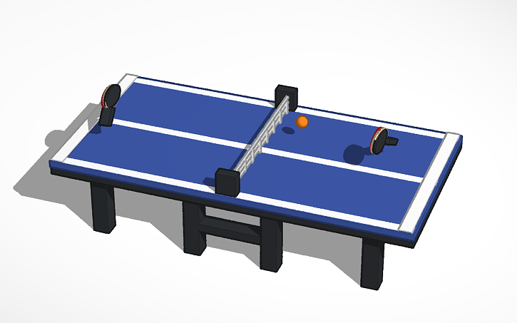 3D design Tyee's Table Tennis - Tinkercad
