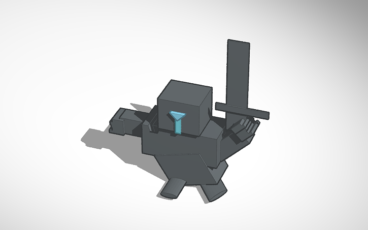 3D design Mini Pekka - Tinkercad