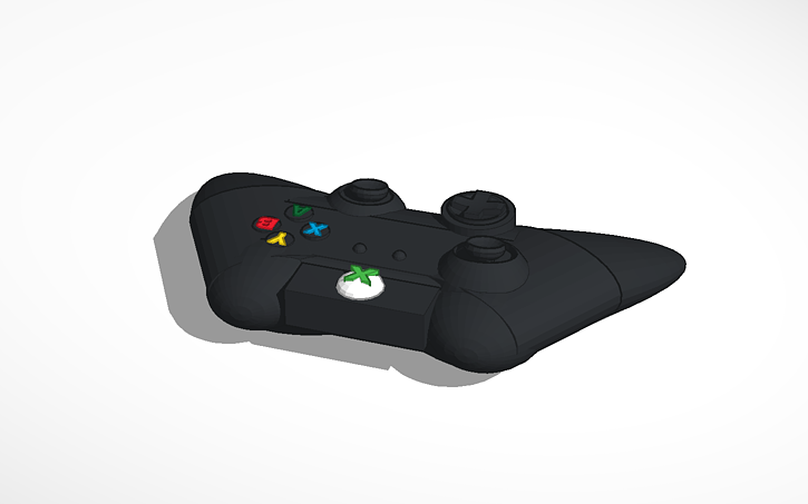 3D design xbox one controller(black) | Tinkercad