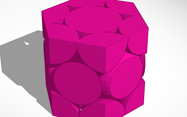 3D design Design Hexagonal Compacta - Tinkercad
