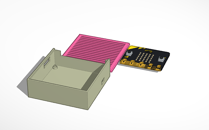 3d Design Neopixels Adapter Box Tinkercad 