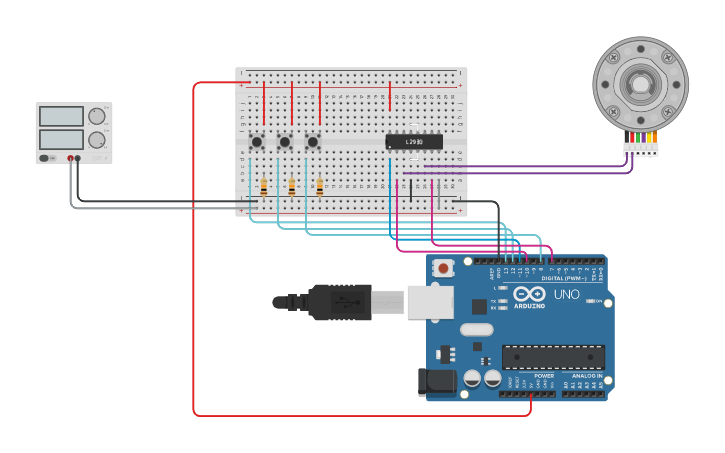 Circuit design sistema de control de un motor de corriente continua ...