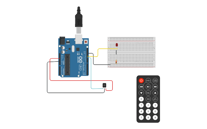 Circuit Design Ir Remote Tinkercad