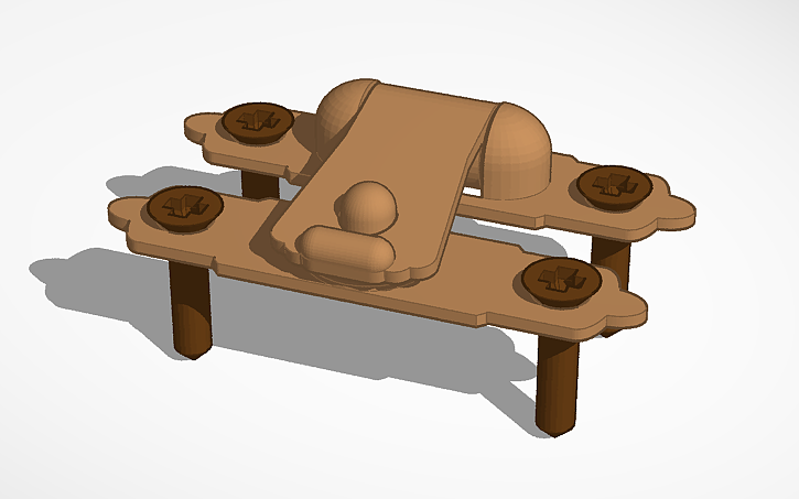 3D design Clasp - Tinkercad