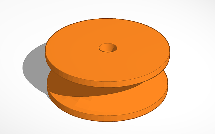 3D design Pulley - Tinkercad