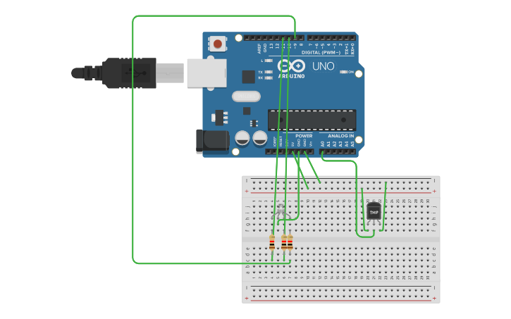 Circuit design TMP | Tinkercad