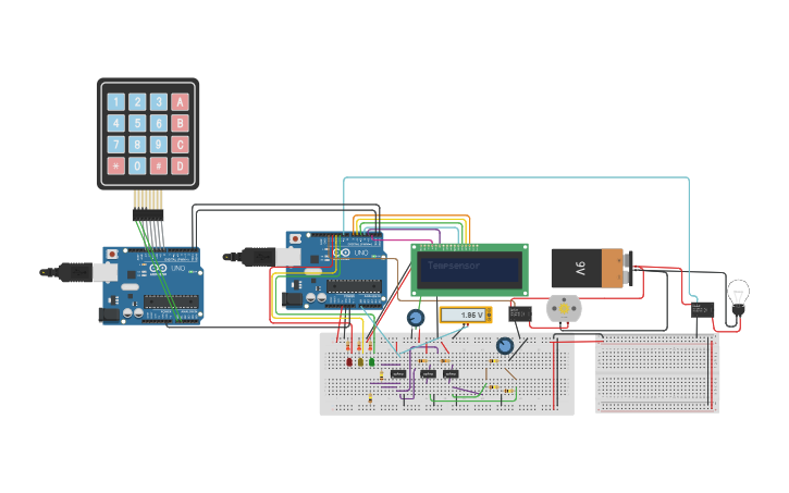 Circuit design Project 4 - Tinkercad