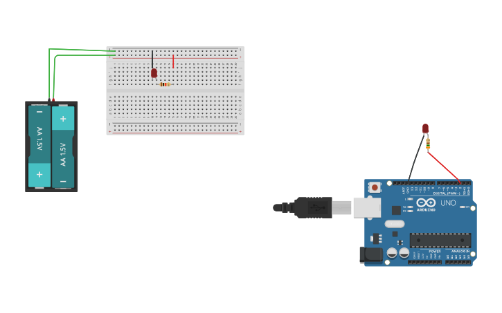 Circuit design led 21 | Tinkercad