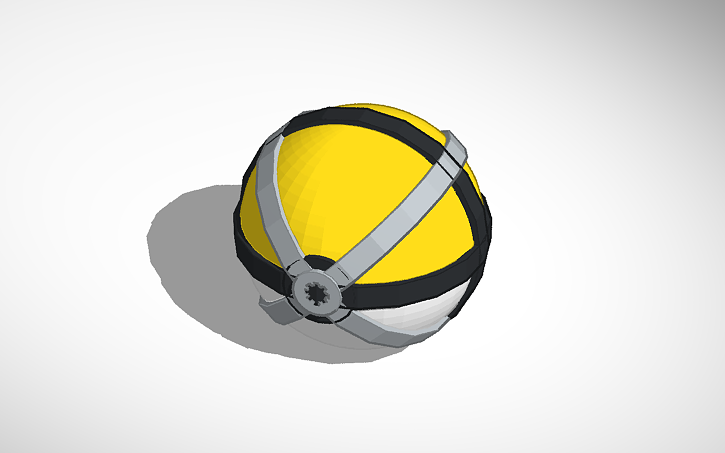 3D design gear-poke-ball | Tinkercad