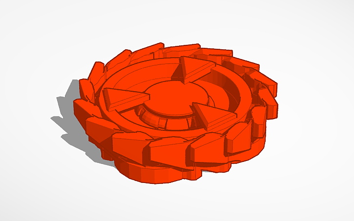 3D design Golden Phoenix（Beyblade X） - Tinkercad
