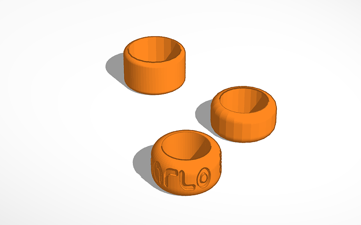 3D design GRD072B Jonah Parry Ring - Tinkercad