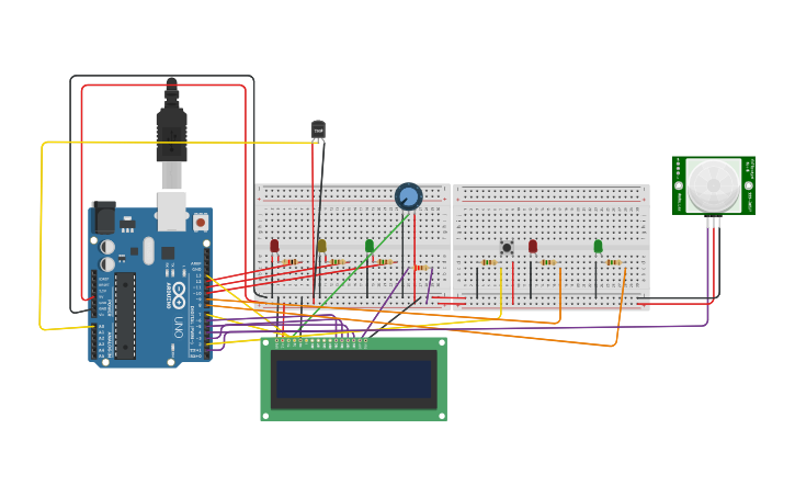 Circuit design Nazar Hrinchenko_Lighting_project - Tinkercad