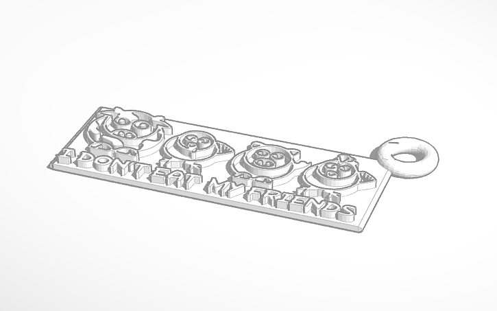 3D design vegan1 logo netfabb fixed | Tinkercad