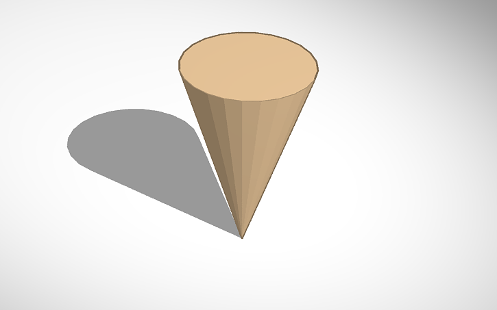 3D design Jay Cone print | Tinkercad