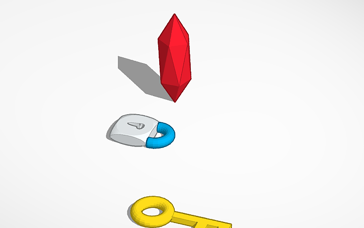 3D design lock - Tinkercad