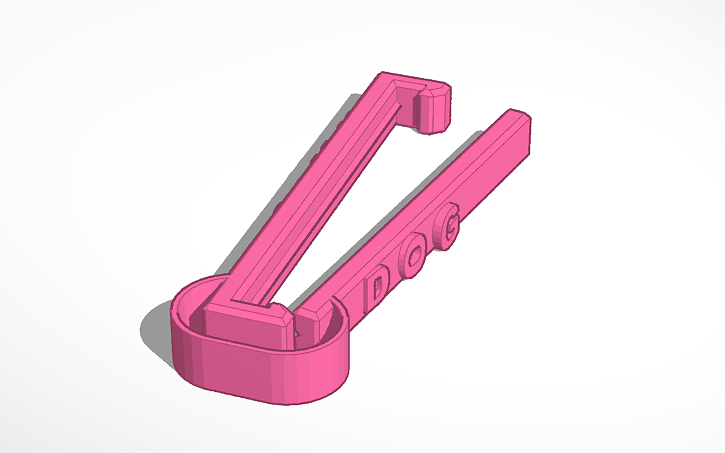 3D design Copy of Bag Clip X 2 V1 | Tinkercad
