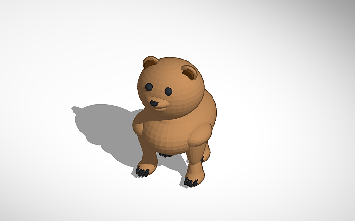 3D design Bear | Tinkercad
