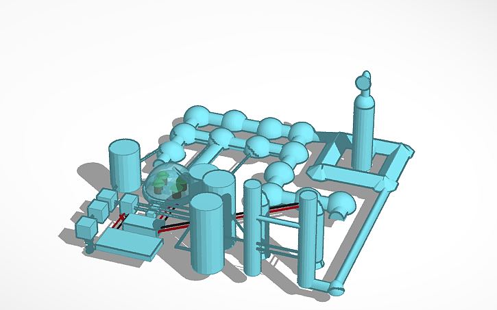 3D design Rhabon Moon Base - Tinkercad