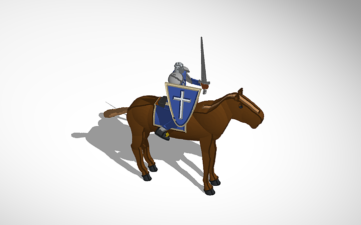 3D design medieval knight | Tinkercad