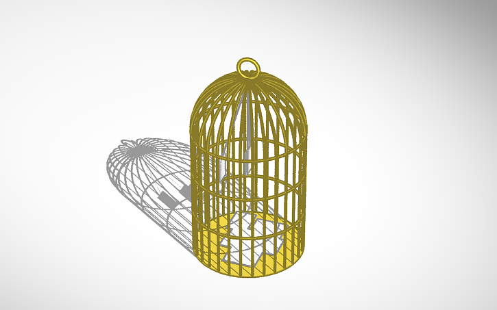3D design Copy of Bird Cage - Tinkercad